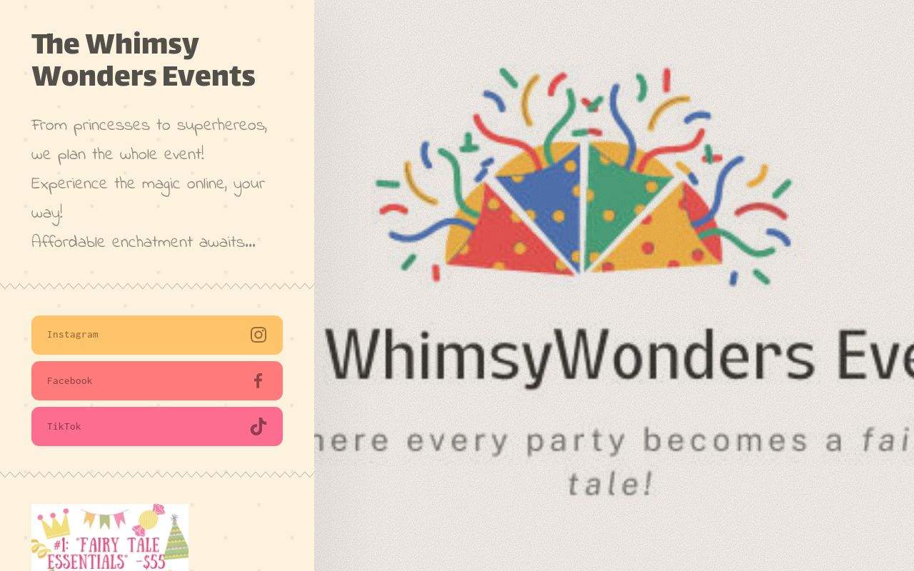 The WhimsyWonders Events